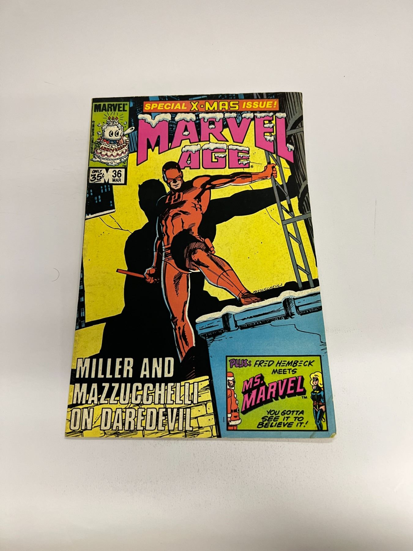Marvel Age #36 Vintage Marvel Comic