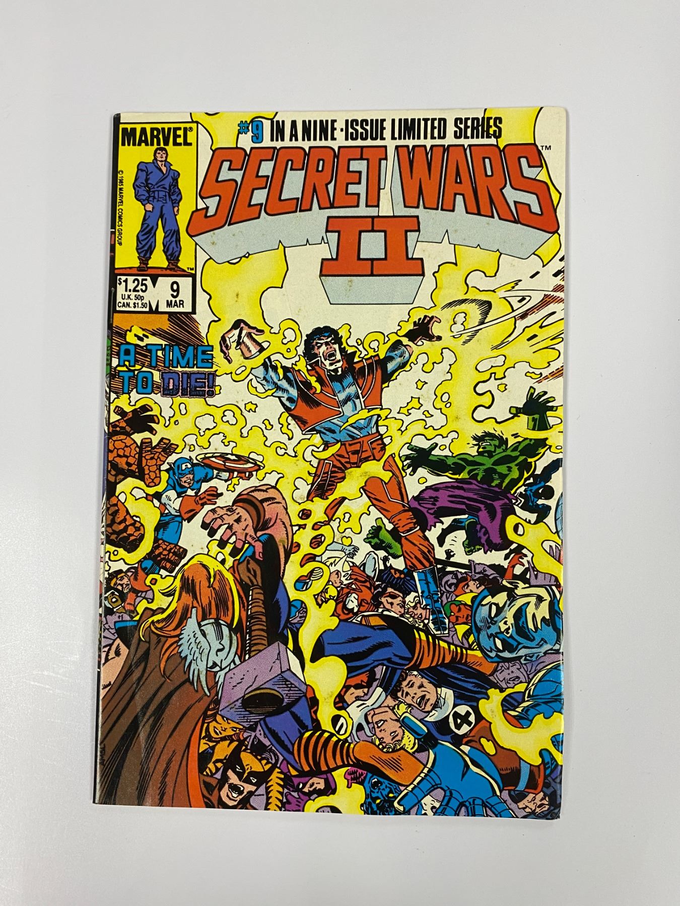 Secret Wars #9 Vintage Marvel Comic