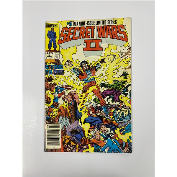 Secret Wars #9 Vintage Marvel Comic