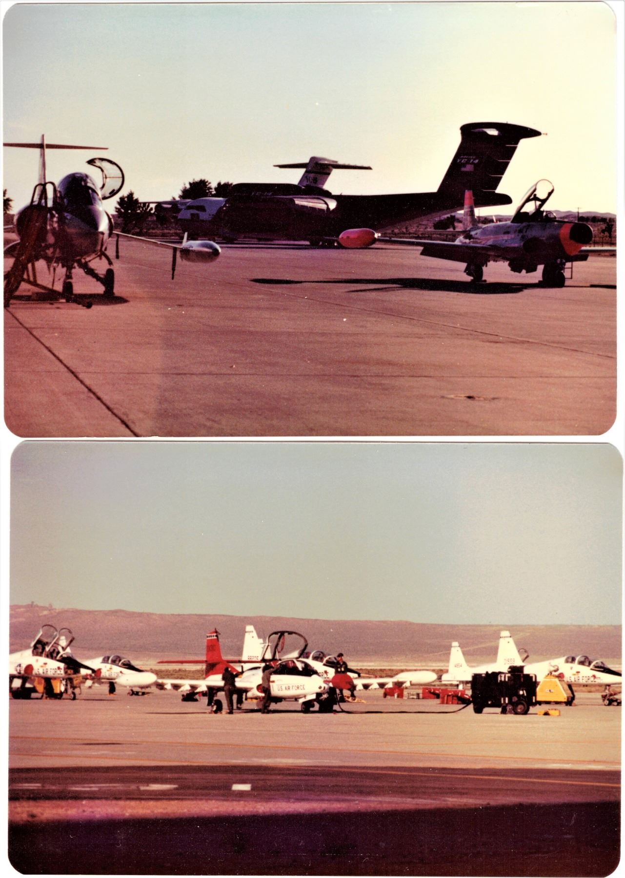 Collection of Vintage Photos Documenting Various US Air Force Planes