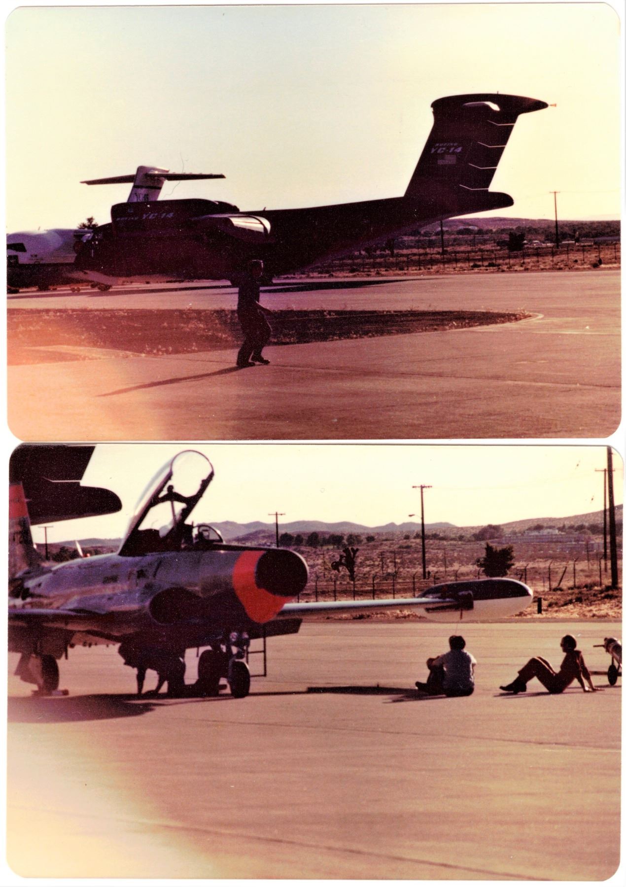Collection of Vintage Photos Documenting Various US Air Force Planes