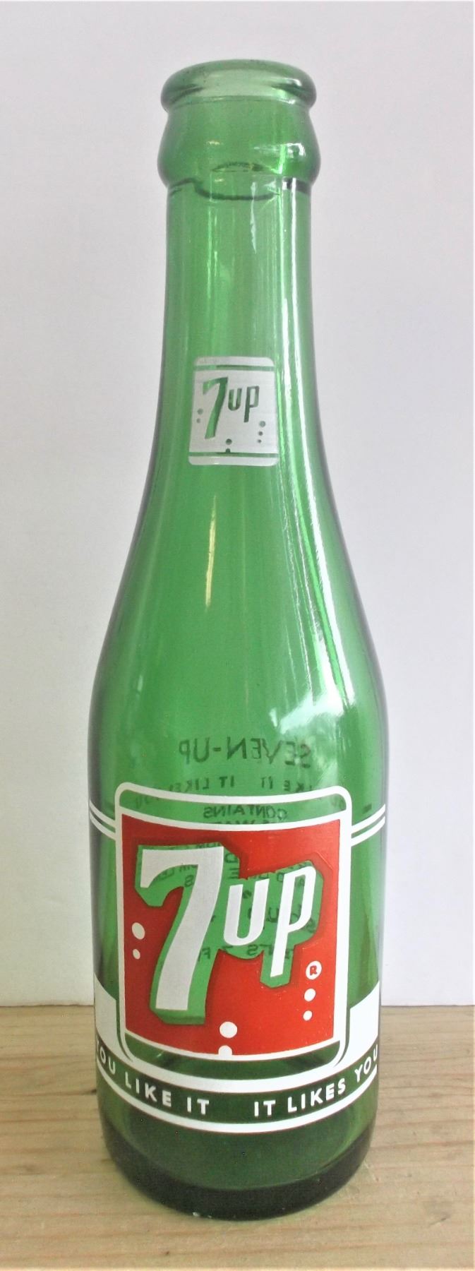 Vintage 7 Up Bottle