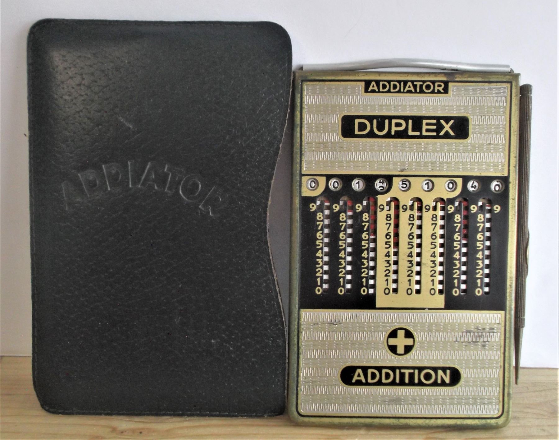 Antique German Mechanical Calculator - ADDIATOR DUPLEX