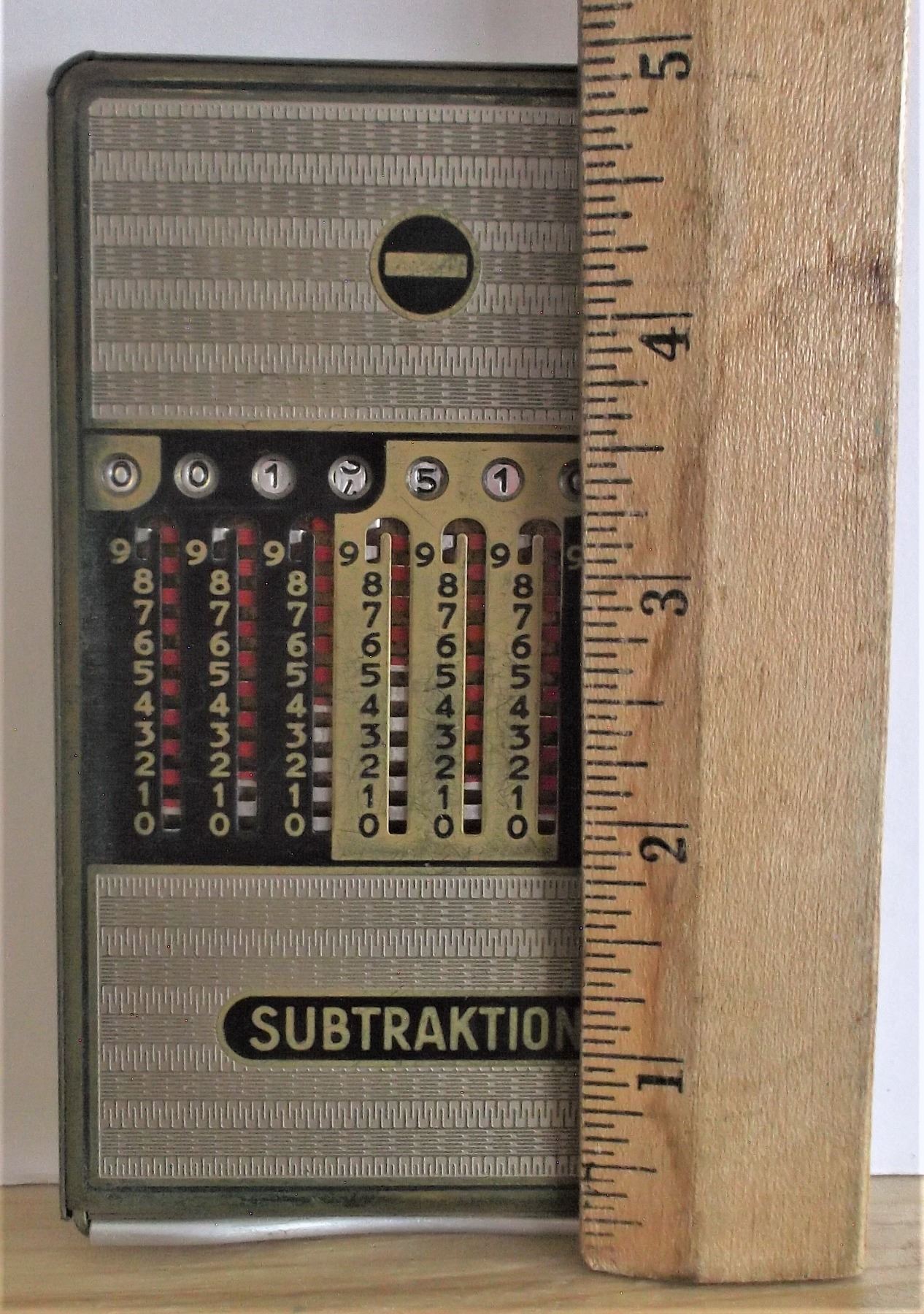 Antique German Mechanical Calculator - ADDIATOR DUPLEX