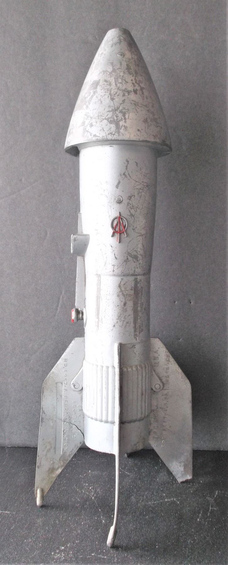 Astro MFG Metal Rocket Ship - 1957