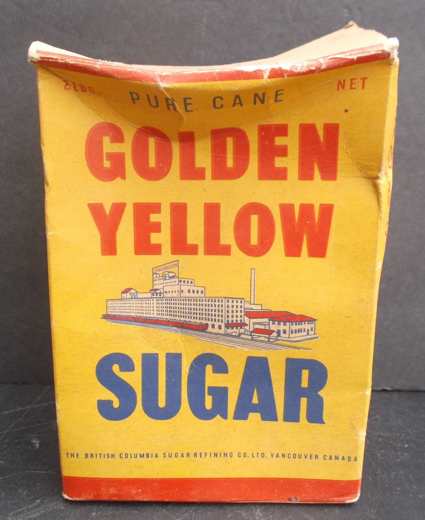 Rogers' Golden Yellow Sugar Box
