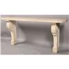CLASSICAL CAST STONE GARDEN CONSOLE TABLE