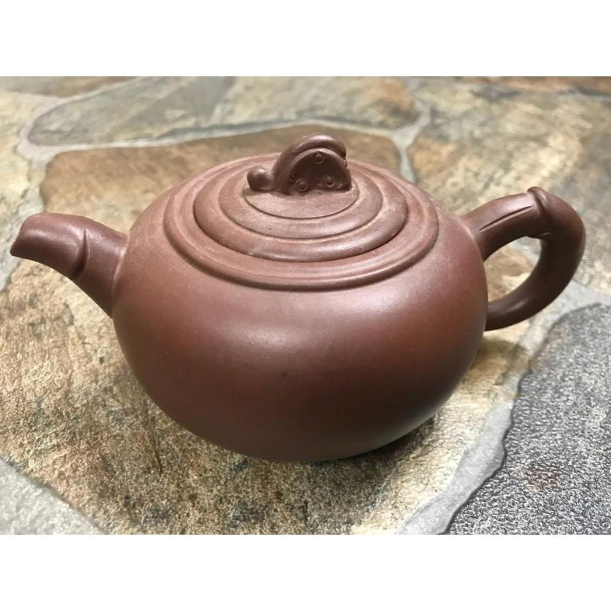 Chinese Yixing Clay, Snail Form Teapot