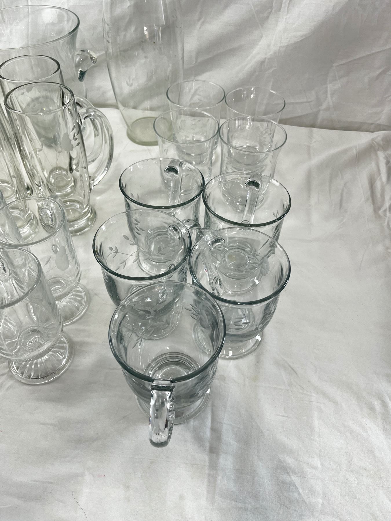 Princess House Heritage Glassware & Utensils