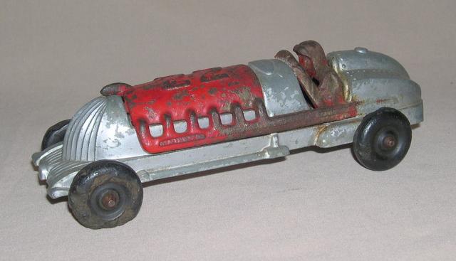 Hubley Cast Iron & Aluminum Race Car #22