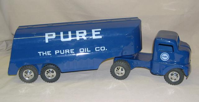 Custom 1953 Tonka PURE OIL Tanker Truck