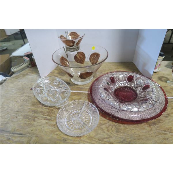 Glass Serving Dishes Schmalz Auctions