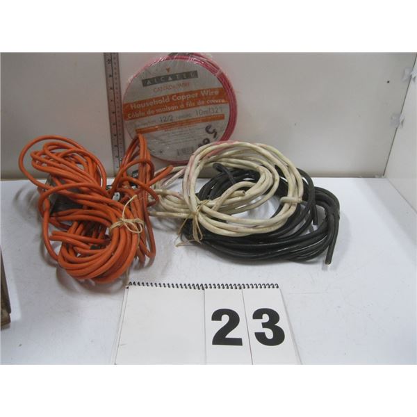Misc Copper Wire / Extension Cords etc