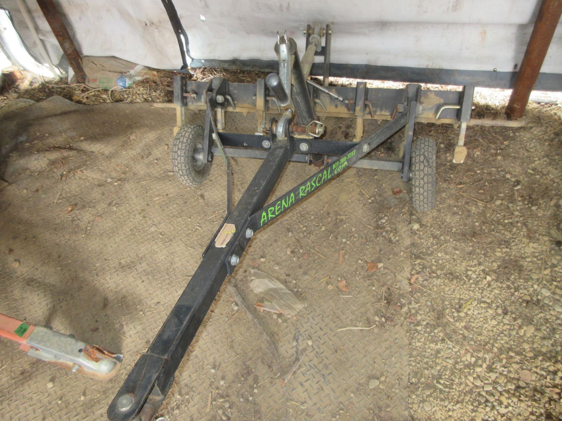 TARP SHED: Arena Rascal Quad Arena Rake/Drag