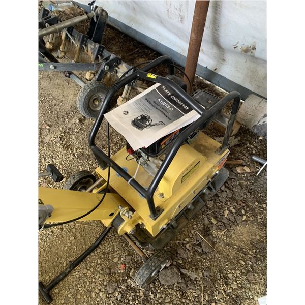 TARP SHED: Loncin Plate Compactor