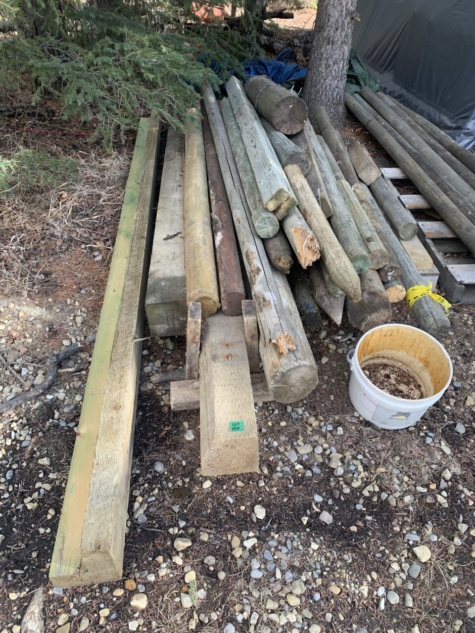BUSH LINE: Treated Posts & Timbers