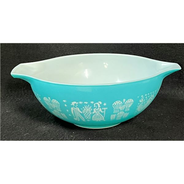 Pyrex Amish/Butterprint 444 Cinderella Mixing Bowl 4 Quart