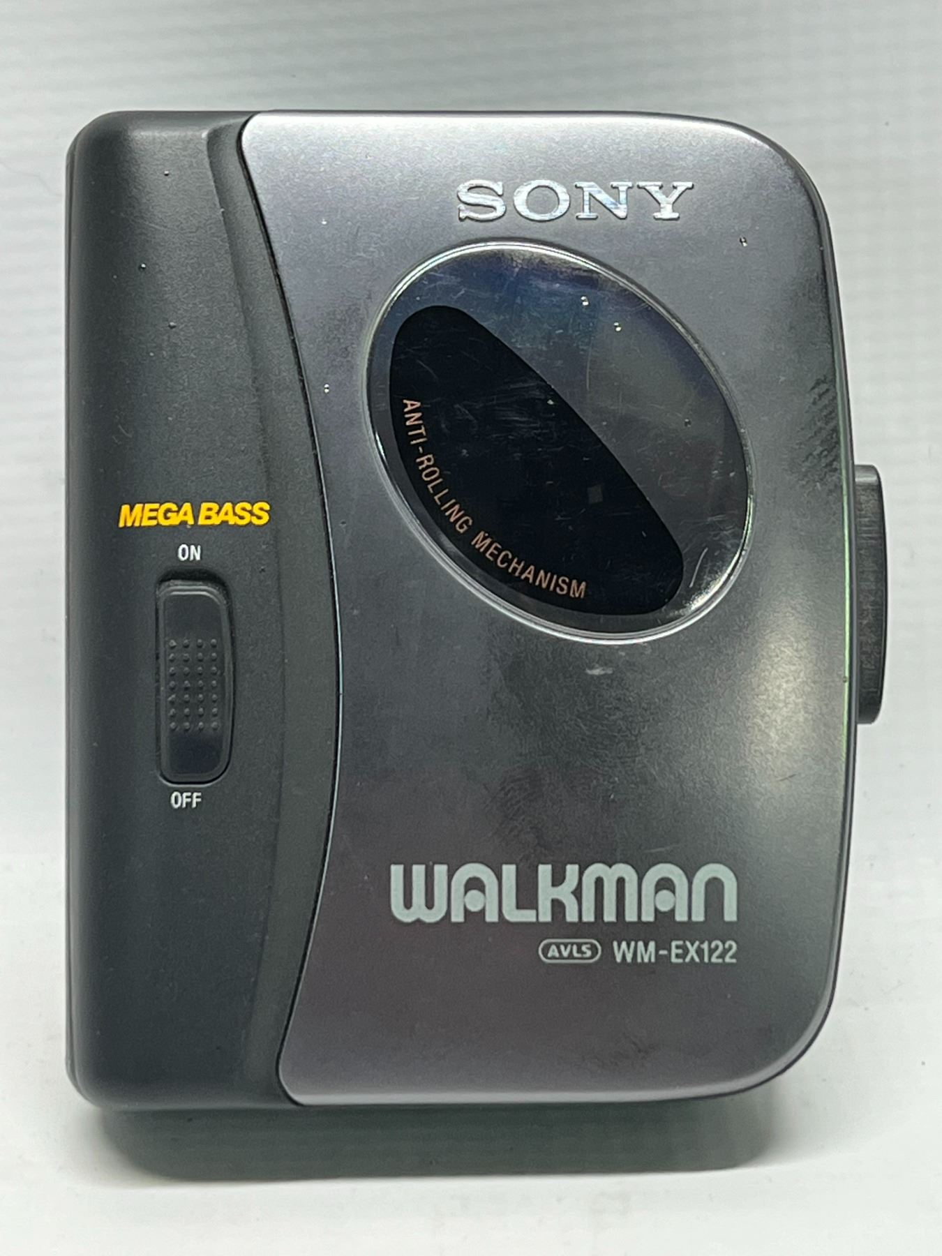 Vintage Sony Walkman WM-EX122 Mega Bass Cassette Player Works