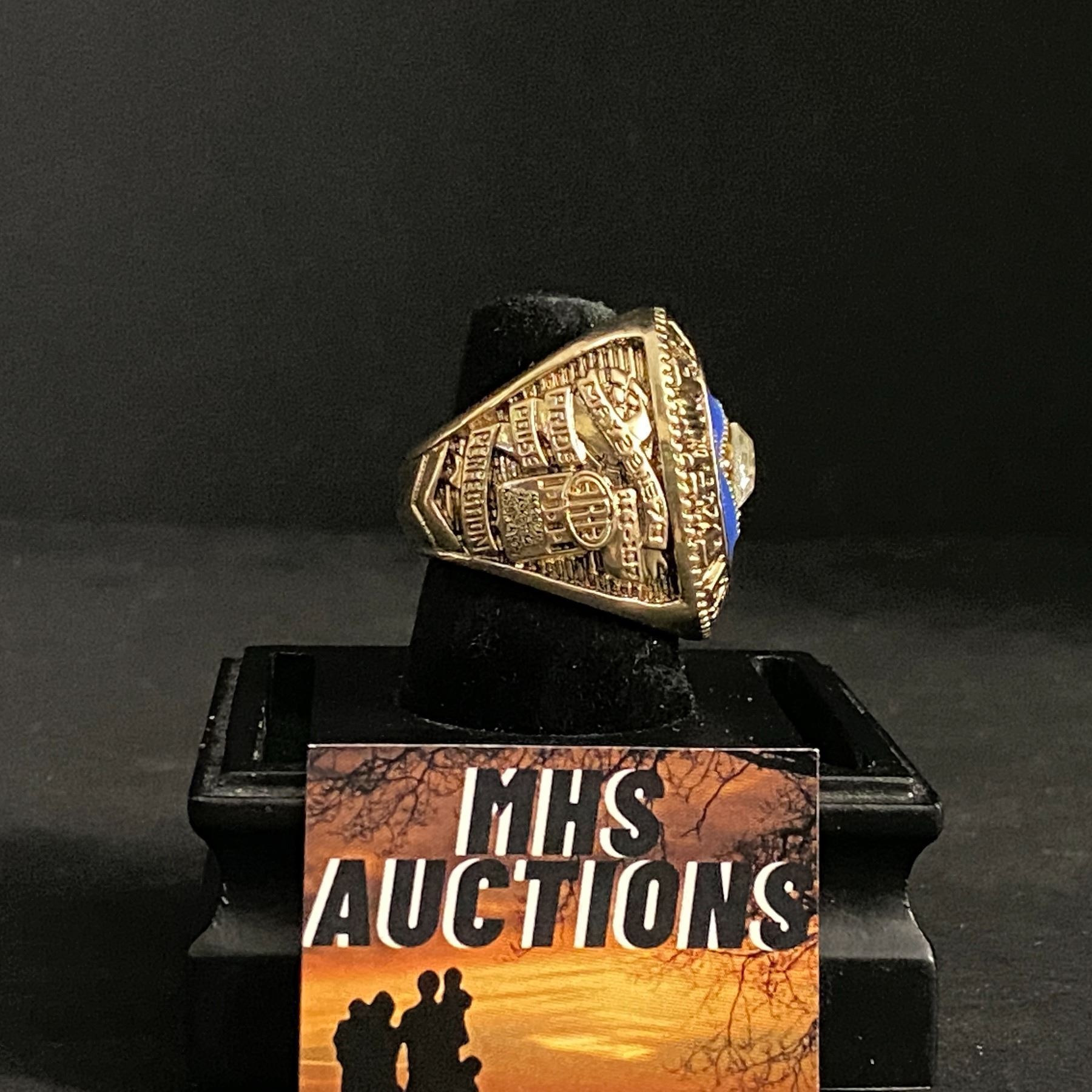 INDIANA PACERS N.B.A 1970 "DARDEN" CHAMPIONSHIP REPLICA RING (ref476)