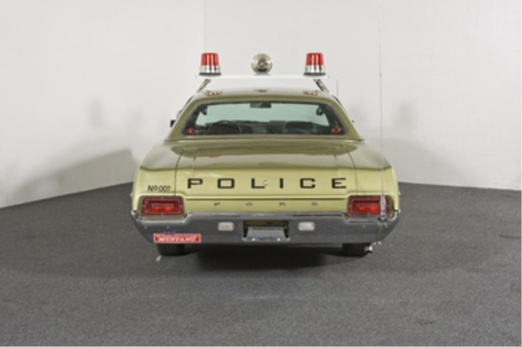1970 Ford Custom 500 Sedan Police Cruiser