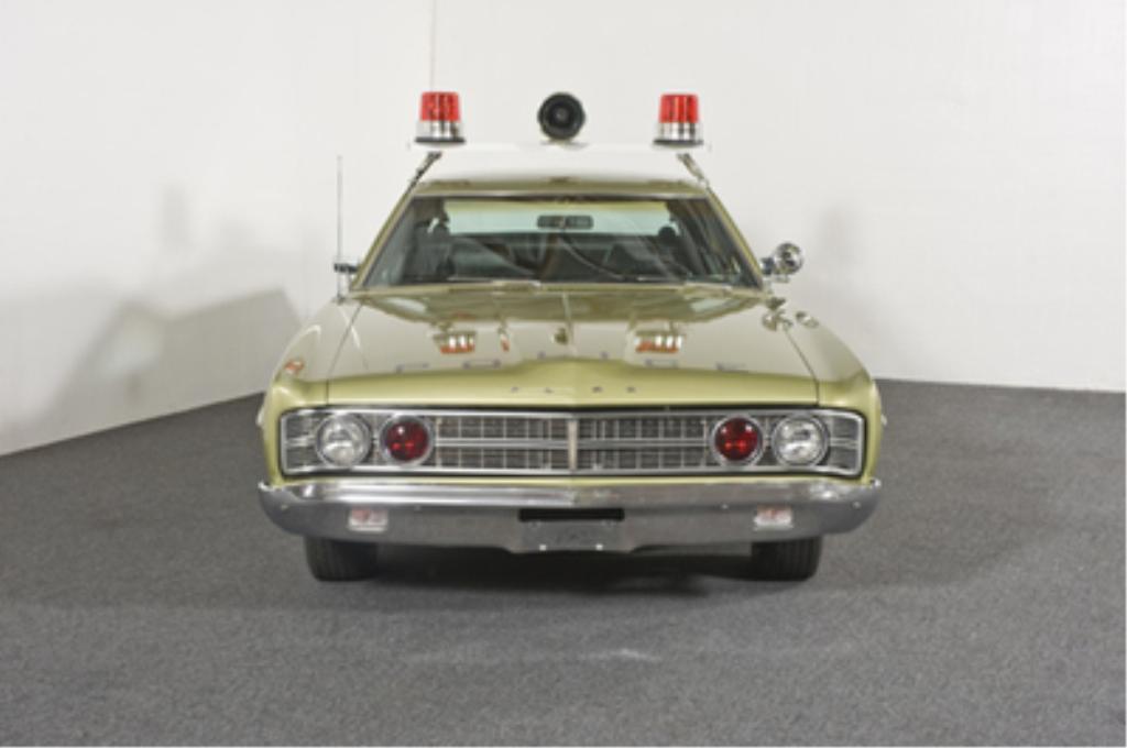 1970 Ford Custom 500 Sedan Police Cruiser