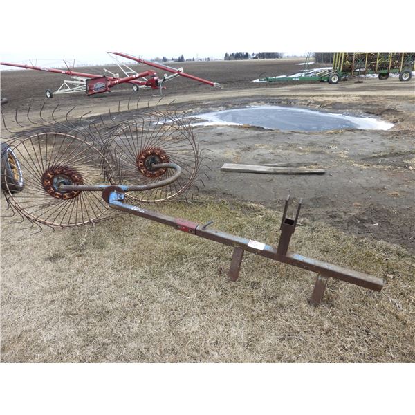 Swath Turner, 2 wheel, 3pt