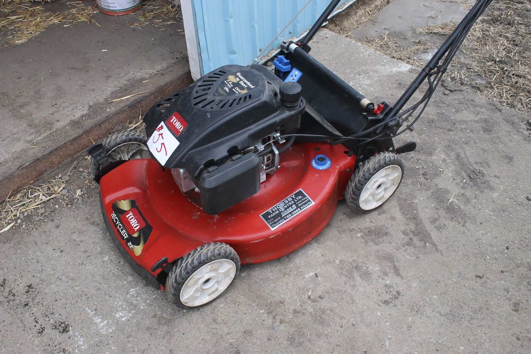 Toro Lawnmower 22" OHV Engine (Not Running) Sold for Parts