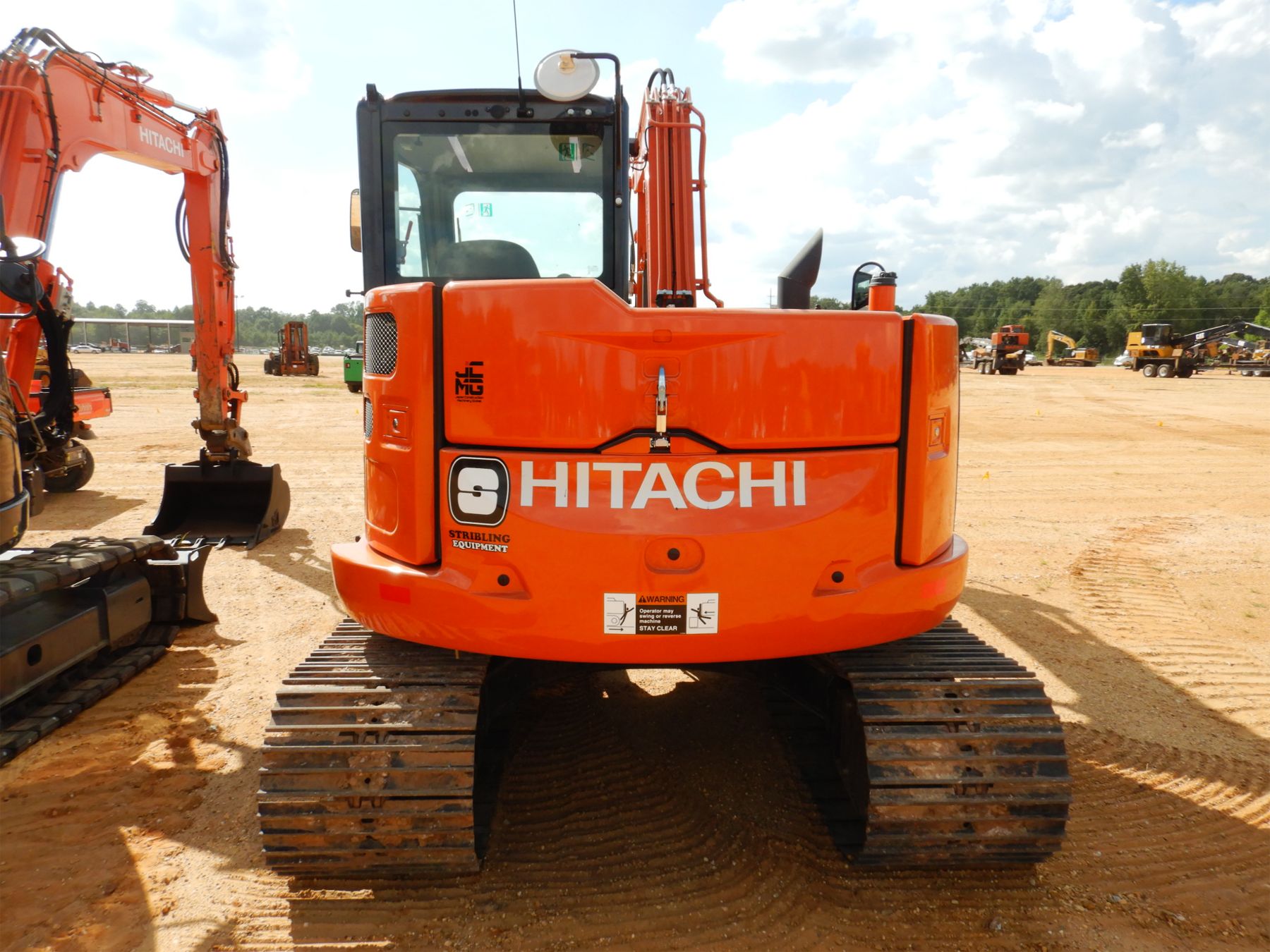 2022 HITACHI ZX85USB-5N Excavator - J.M. Wood Auction Company, Inc.
