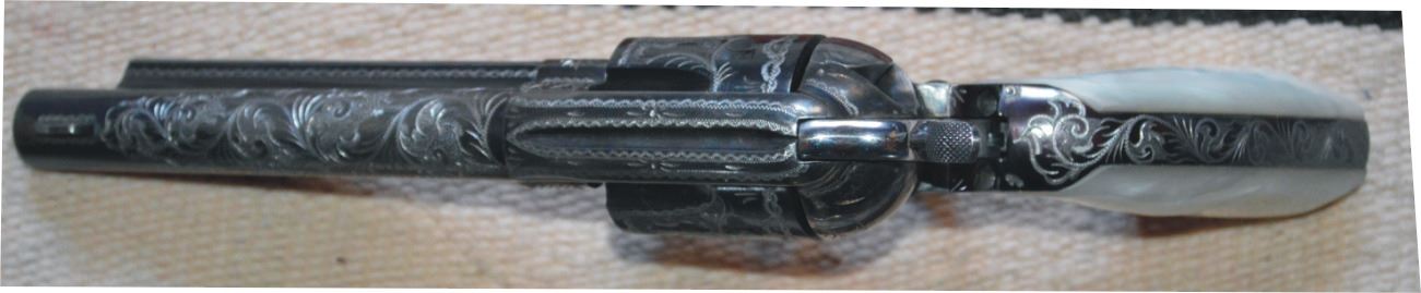 Colt SAA .38 special fully engraved beautiful gun