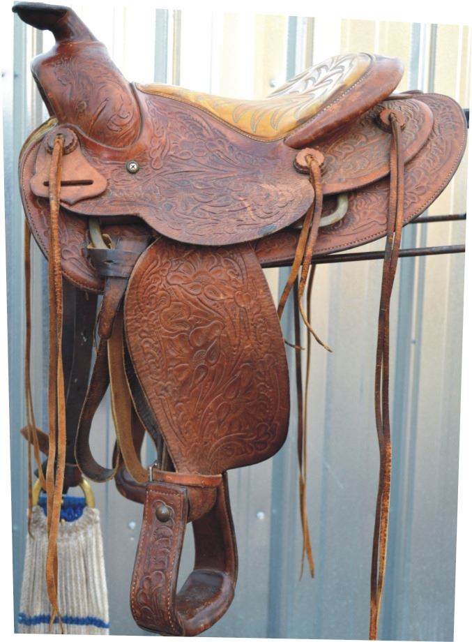youth saddle custom made double rig