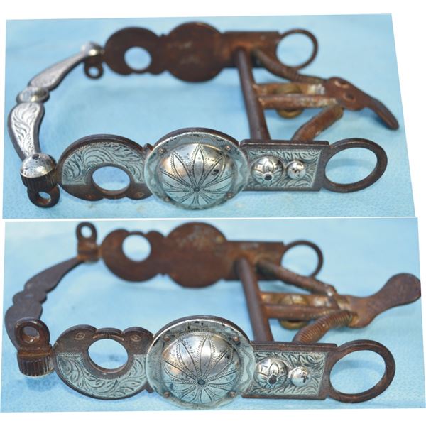 Buermann silver inlaid Santa Barbara spade bit