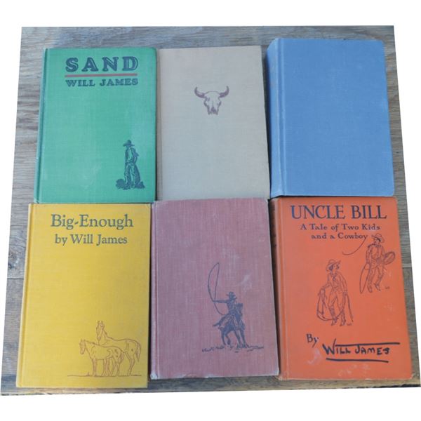 6 Will James books