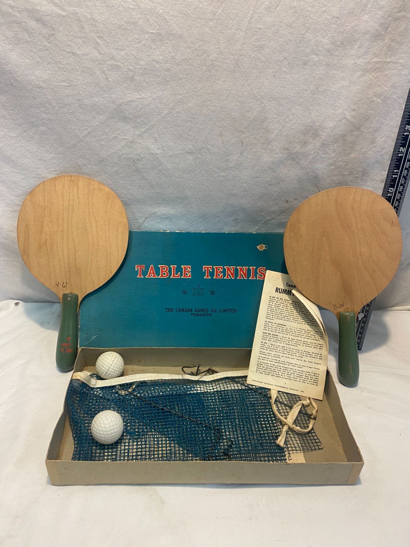 Vintage table tennis