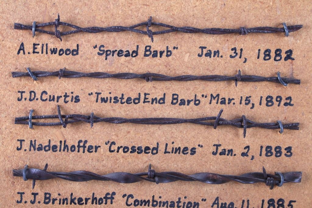 Barbed Wire That Fenced The West circa 1800's