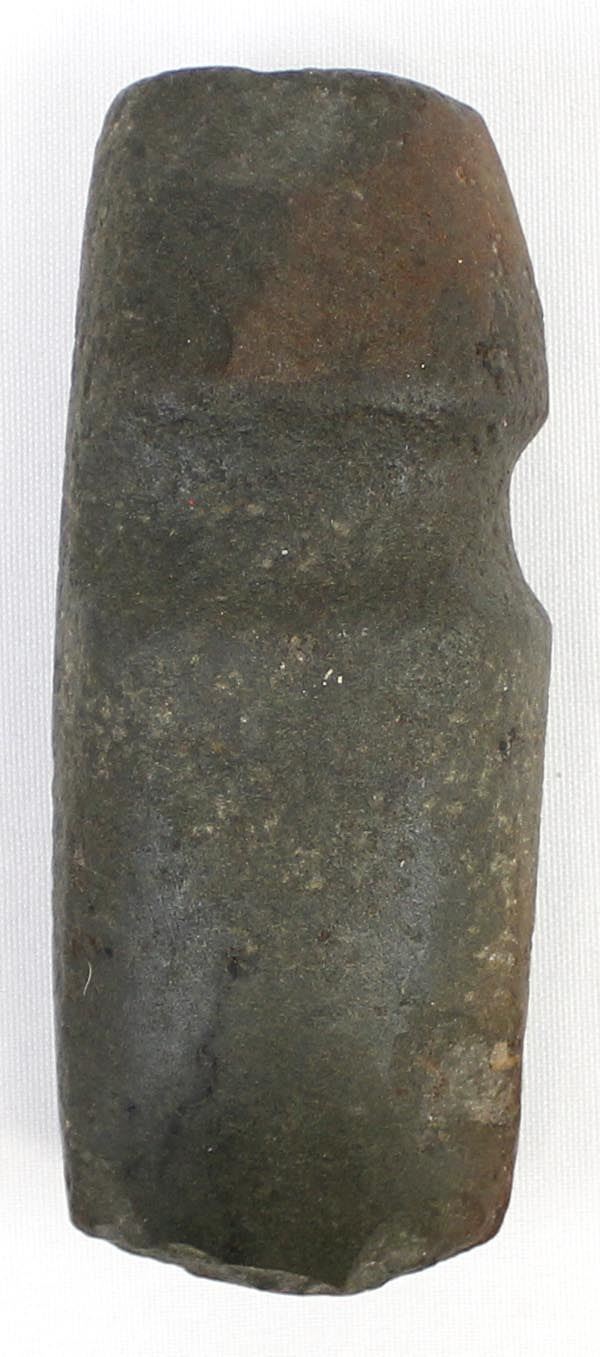 Prehistoric Native American Green Stone Axehead