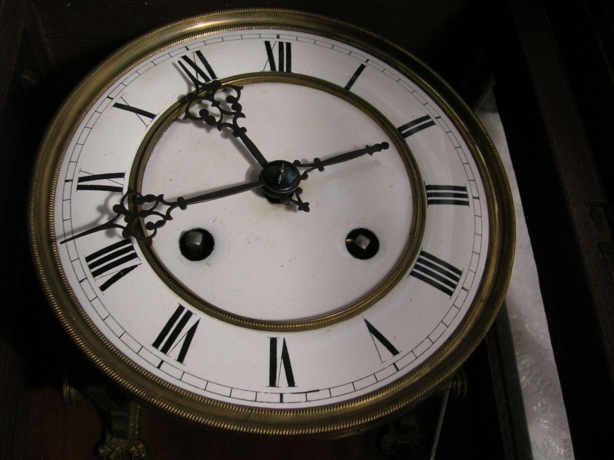 Antique "RA" Pendulum Wall Clock
