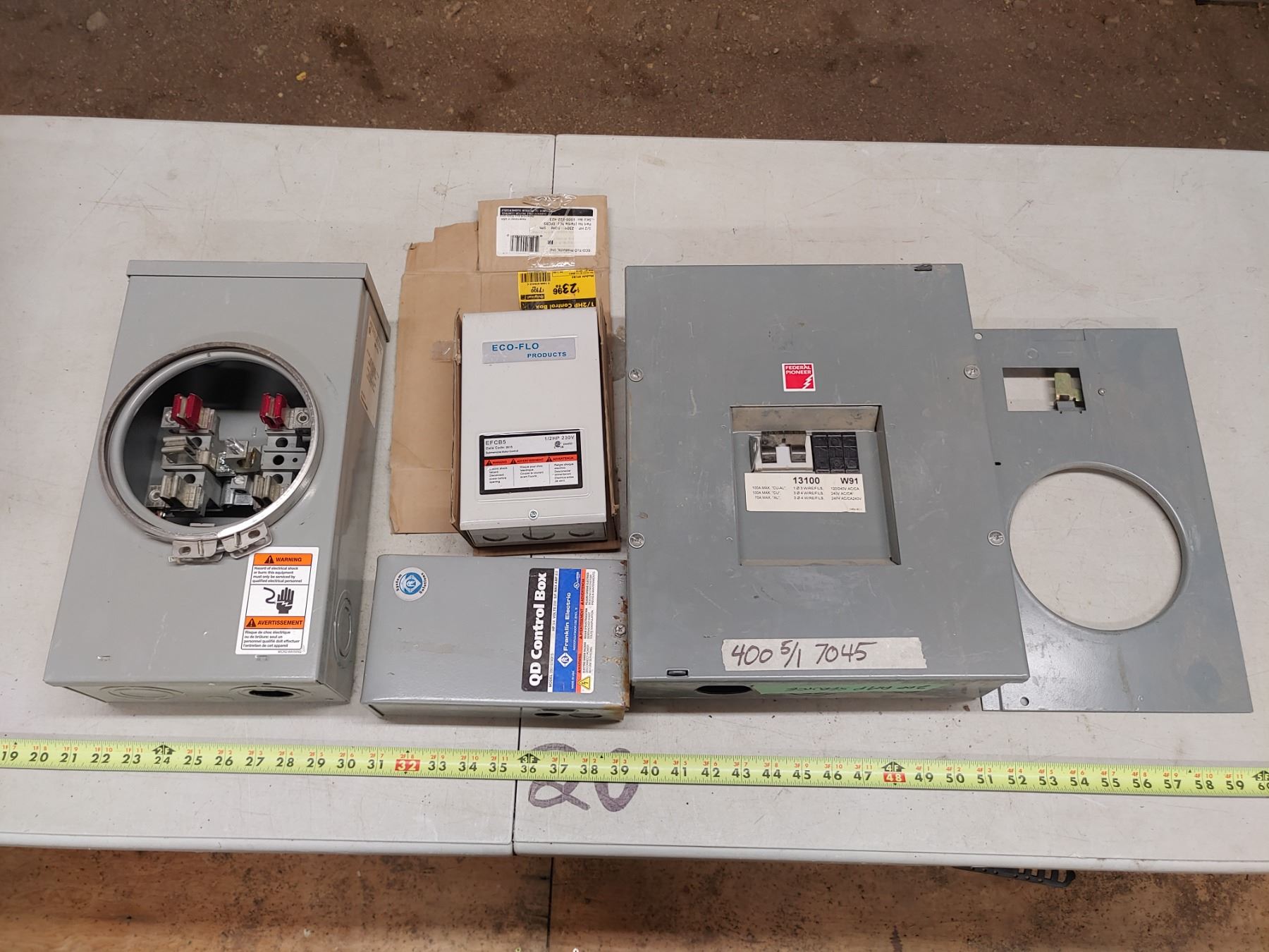 Misc. Electrical Panel Boxes and Pump Controllers - Schmalz Auctions