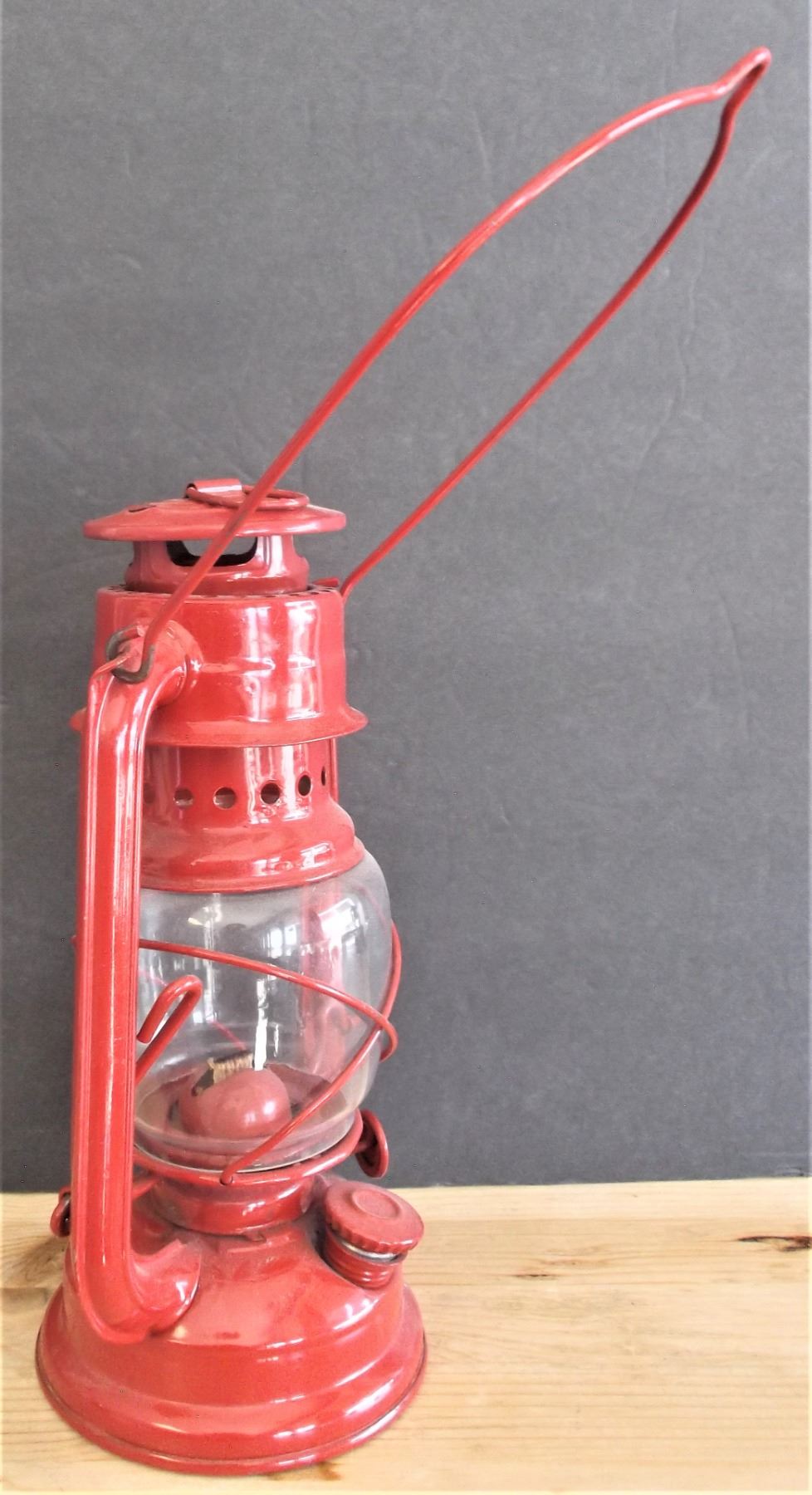 Vintage Romanian Metaloglobus Country Lamp 104 tubular Oil Lantern