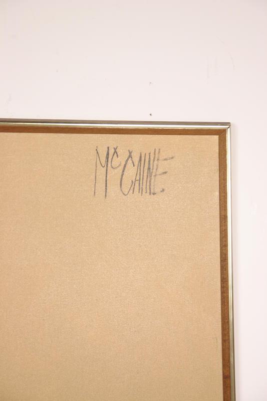 McCaine Design painting, USA circa 1970