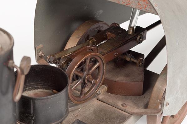 Scale Model of a Confederate Steam Gun,