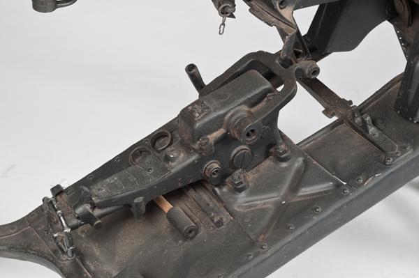 * German Maxim 08 Machine Gun on Sled Mount,