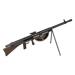 * French Machine Rifle Model 1915 Chauchat Machine Gun with