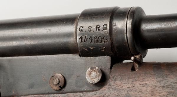 * French Machine Rifle Model 1915 Chauchat Machine Gun with