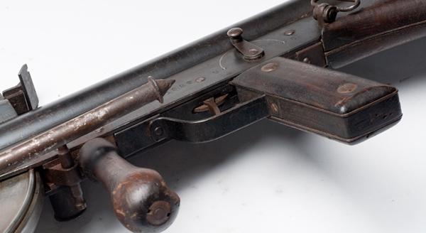 * French Machine Rifle Model 1915 Chauchat Machine Gun with