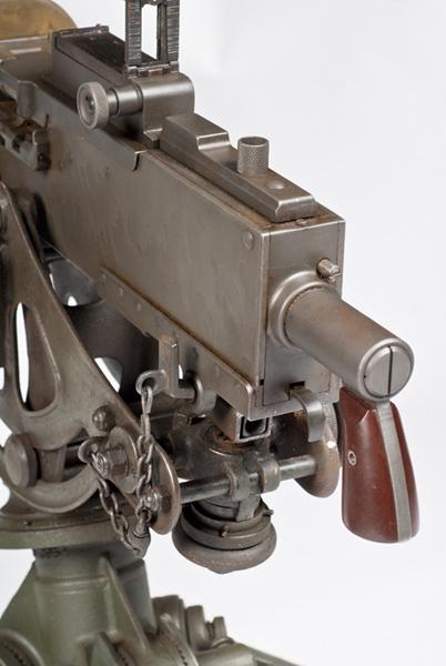 * U.S. Browning Model 1917 A1 Gun with Cradle and Tripod,