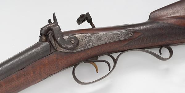 Double Barrel Percussion Combination Rifle/ Shotgun,
