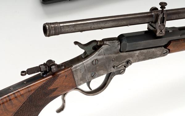 Maynard Target Rifle with Extra Barrel,