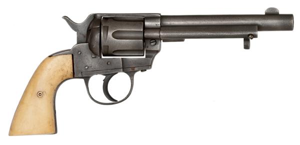 * Belgian Copy of a Colt Double-Action Revolver,