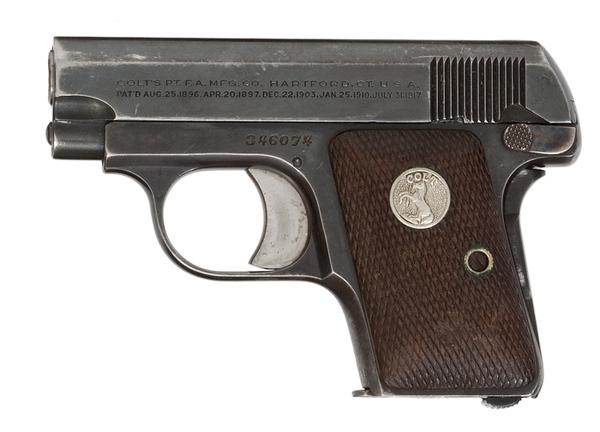 * Colt 1908 25 Automatic Pistol,
