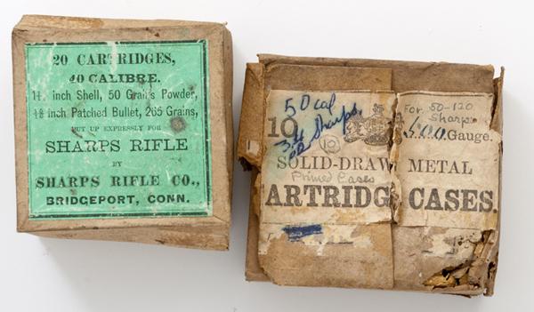 Lot of Two Empty Sharps Cartridge Boxes,